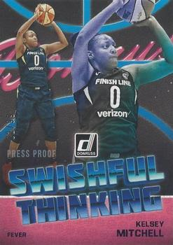 Kelsey Mitchell 2019 Donruss WNBA #5 Swishful Thinking - Purple Press ...