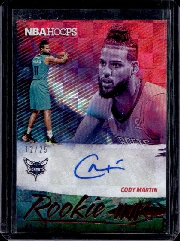 Cody Martin 2019 Hoops #RI-CMT Rookie Ink - Red /25 Price Guide ...