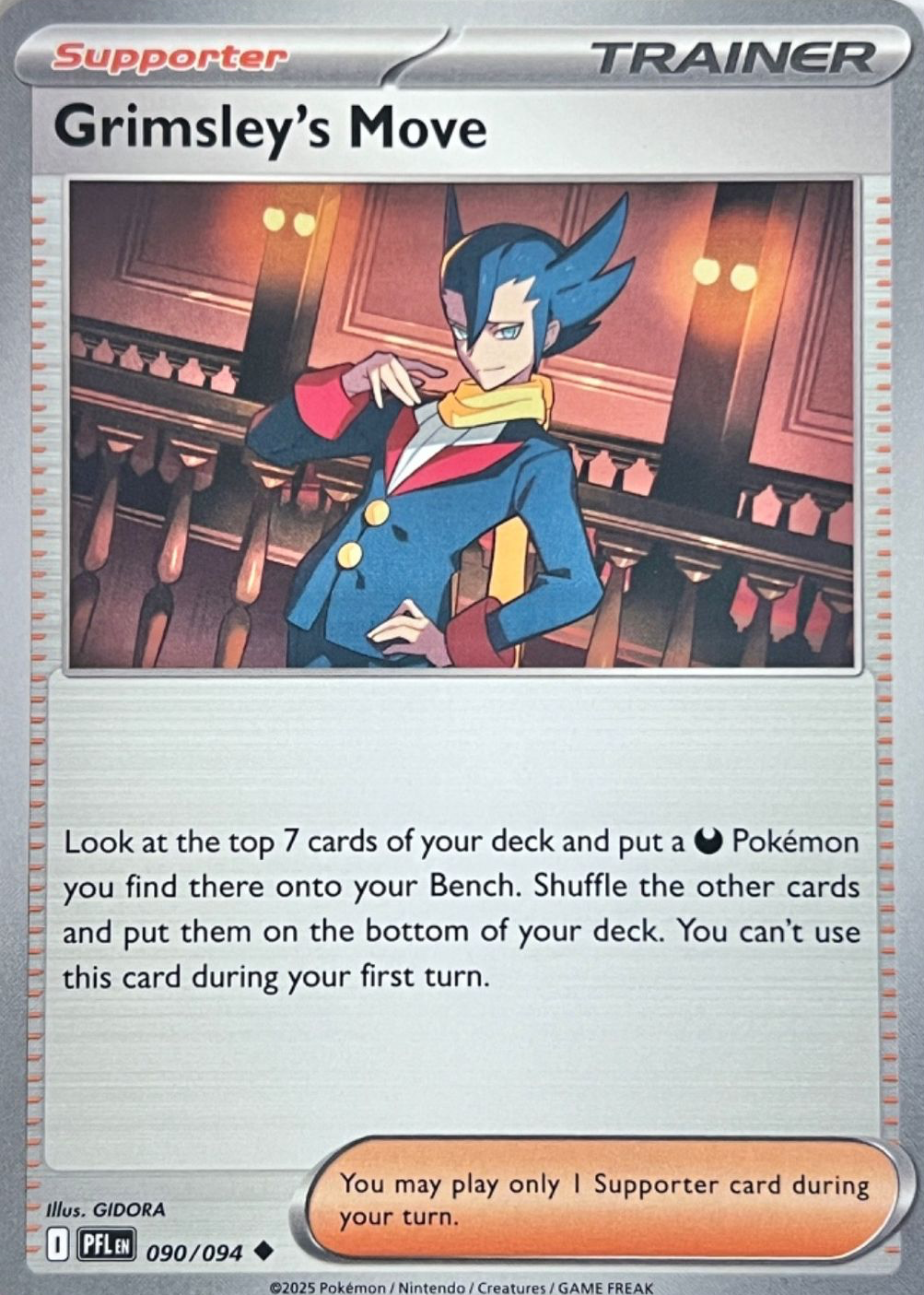 Grimsley's Move 2025 Mega Evolution: Phantasmal Flames #90/94 Base ...
