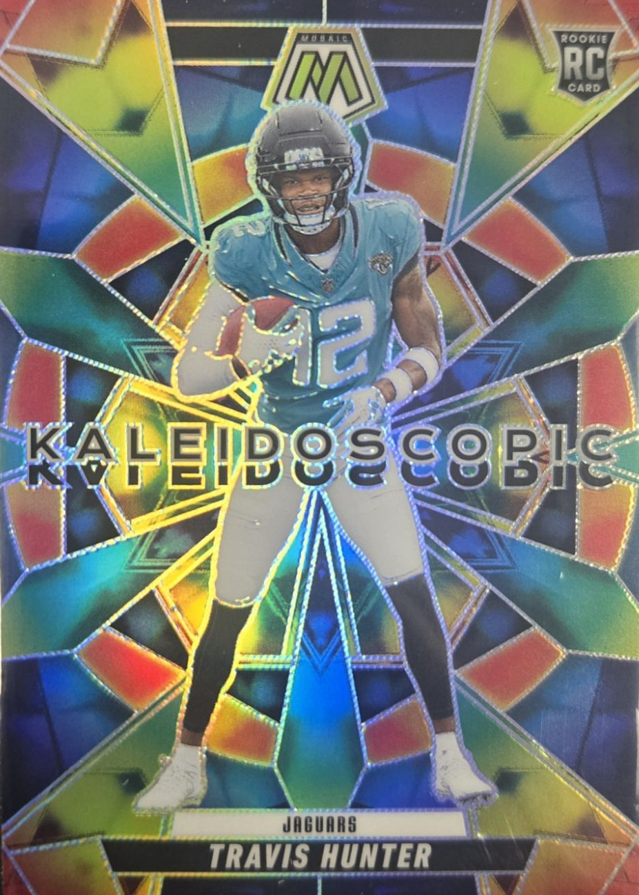 Travis Hunter 2025 Mosaic #12 Kaleidoscopic /(SSP) Price Guide - Sports ...