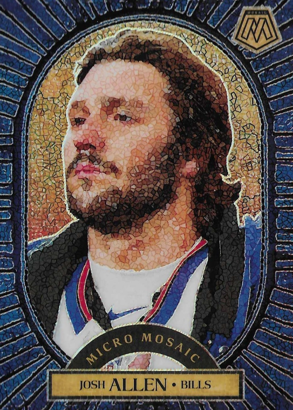 Josh Allen 2025 Mosaic #24 Micro Mosaic /(SSP) Price Guide - Sports ...