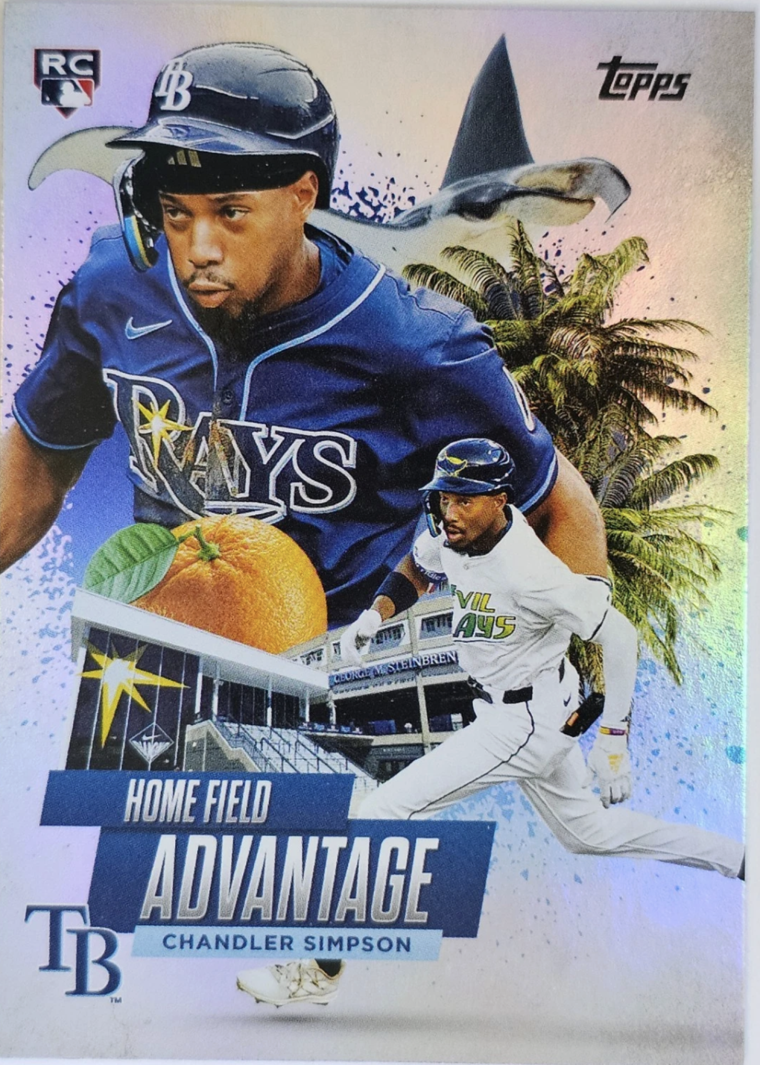 Chandler Simpson 2025 Topps Update #HA-50 Home Field Advantage /(SSP ...