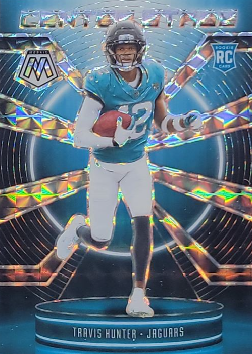 Travis Hunter 2025 Mosaic #20 Center Stage - Mosaic Price Guide ...