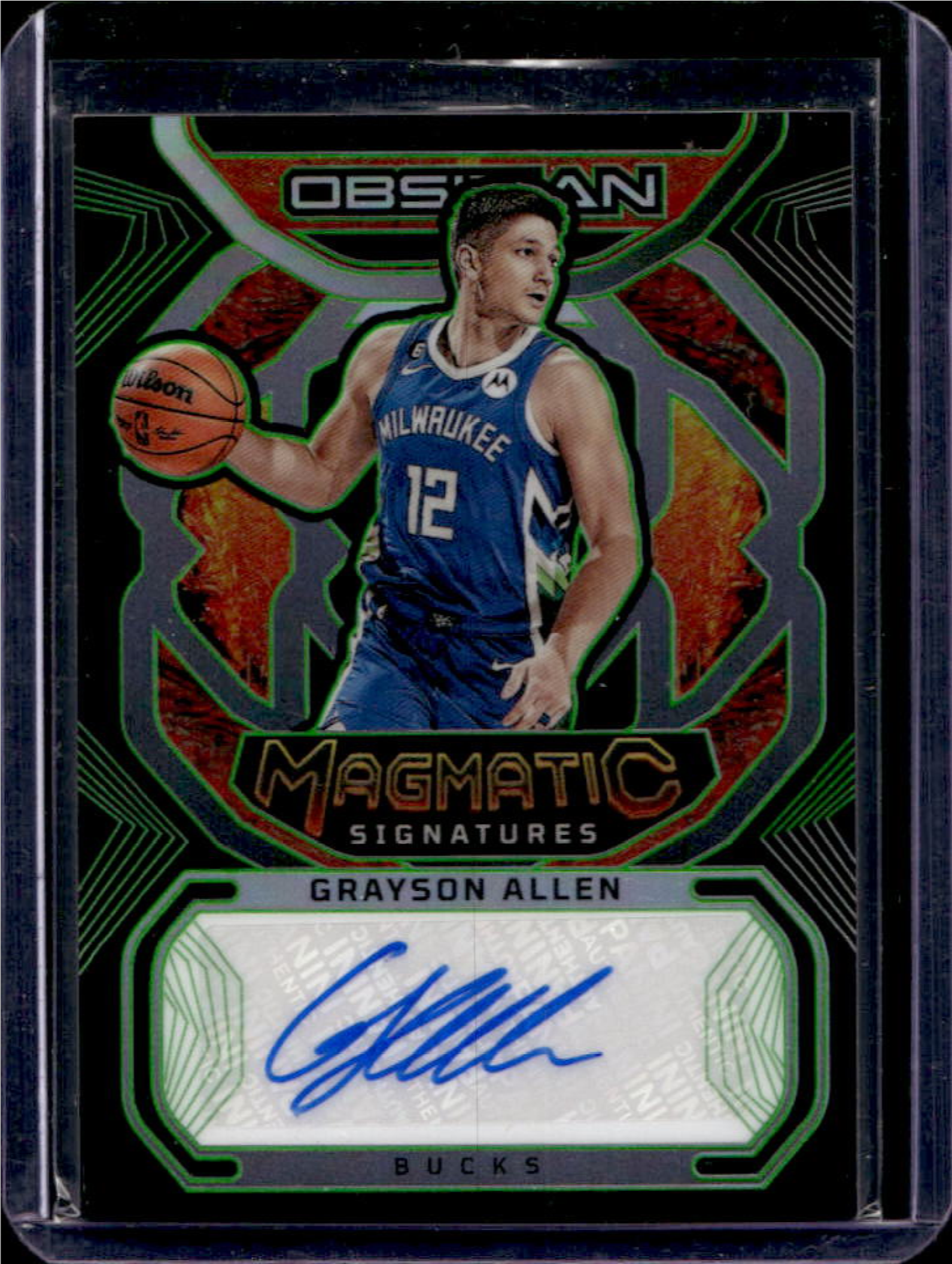 Grayson Allen 2022 Obsidian #MS-GAM Magmatic Signatures - Electric Etch ...
