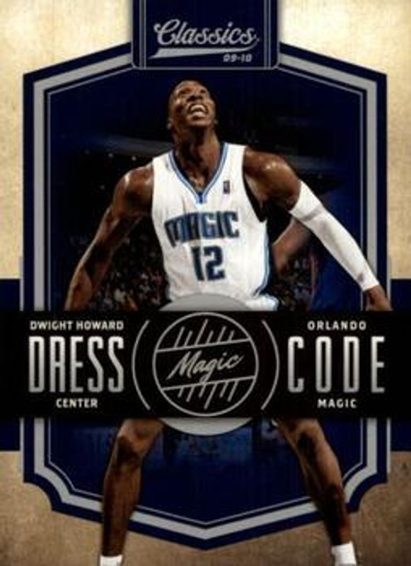 Dwight Howard 2009 Classics #12 Dress Code - Silver /250 Price Guide - Sports Card Investor