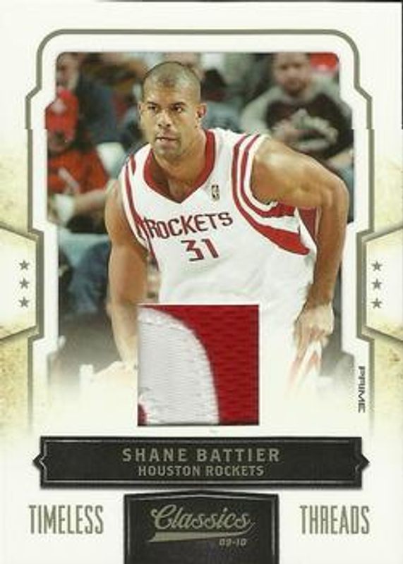 Shane Battier 2009 Classics #22 Timeless Threads - Prime /25 Price ...