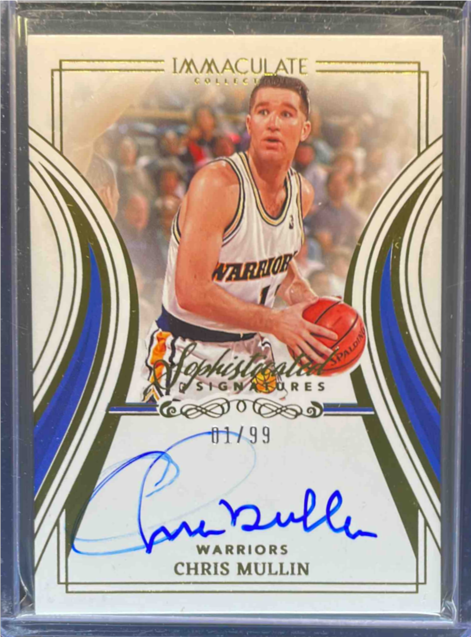 Chris Mullin 2022 Immaculate #SS-CHM Sophisticated Signatures /99 Price ...