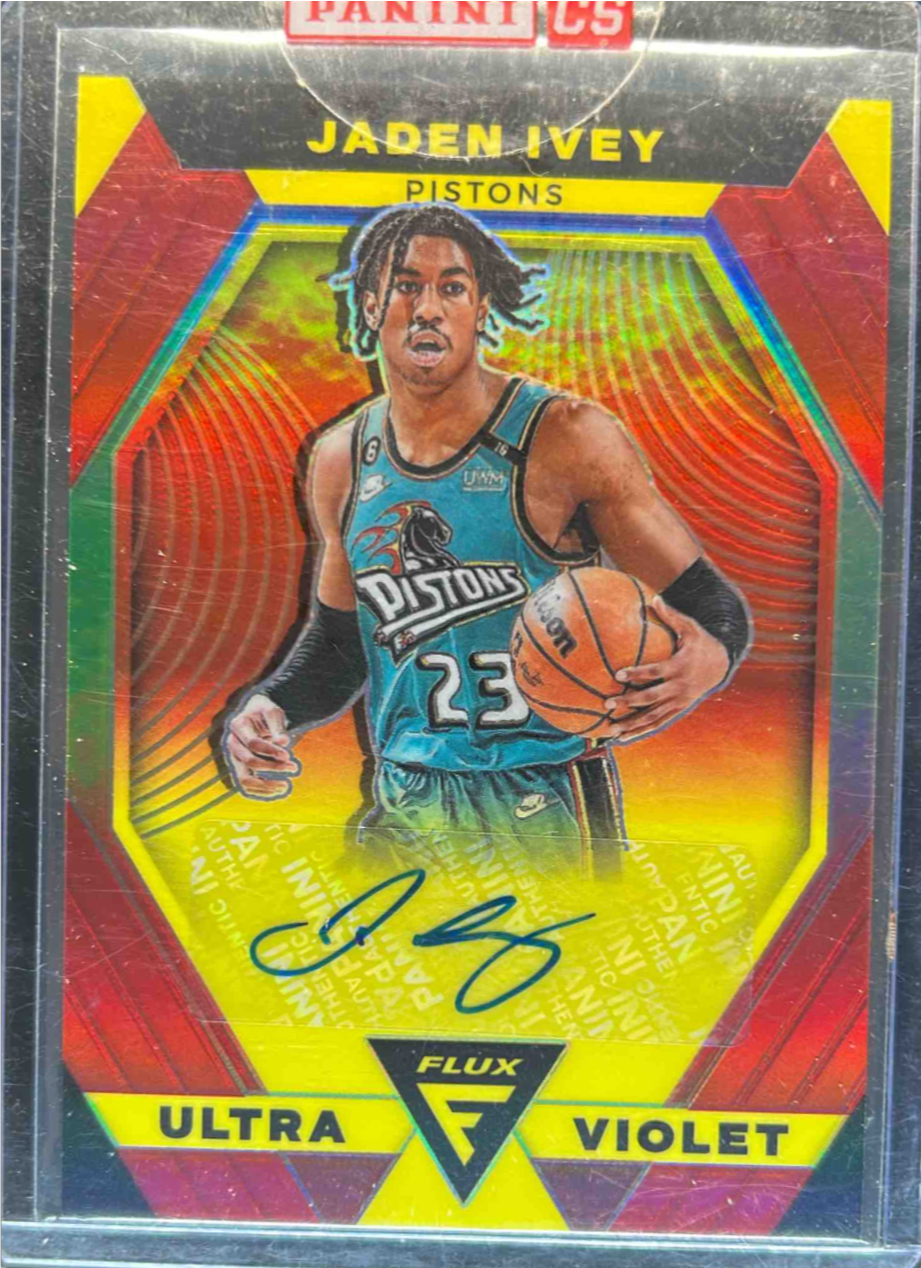 Jaden Ivey 2022 Flux #UVS-JIV Ultraviolet Signatures - Red /49 Price ...
