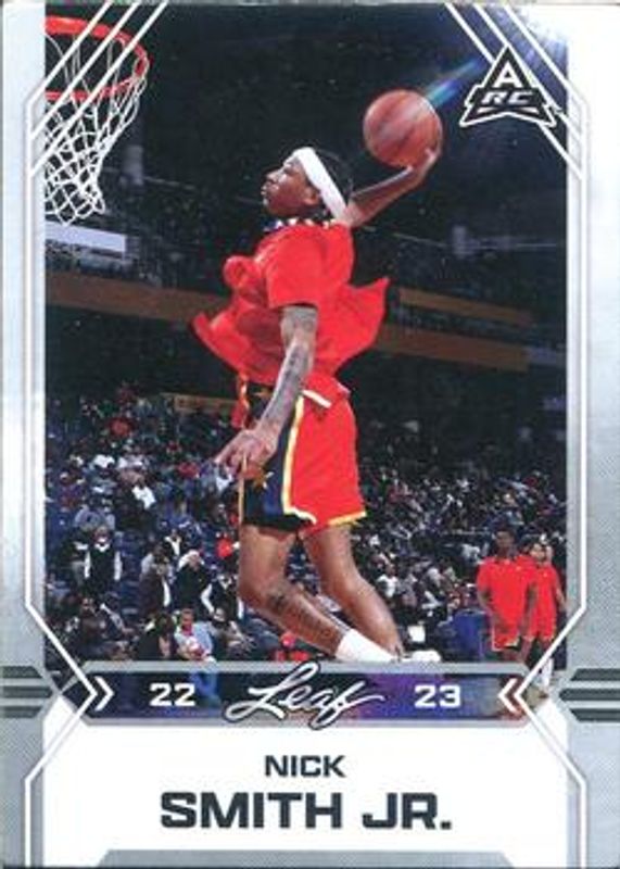 Nick Smith Jr. 2022 Leaf Draft #B-7 Base Price Guide - Sports Card Investor