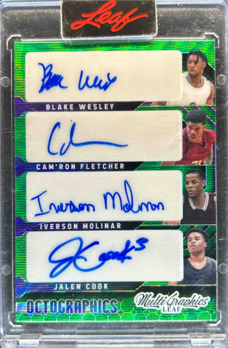 Blake Wesley / Cam'Ron Fletcher / Iverson Molinar / Jalen Cook / Jalen ...