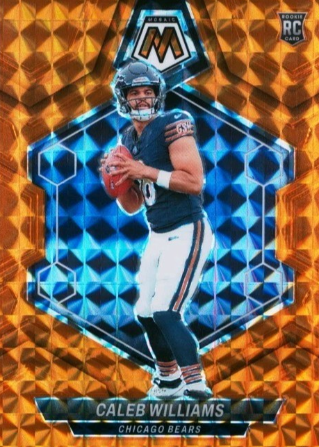Caleb Williams 2024 Mosaic #301 Orange /199 Price Guide - Sports Card ...