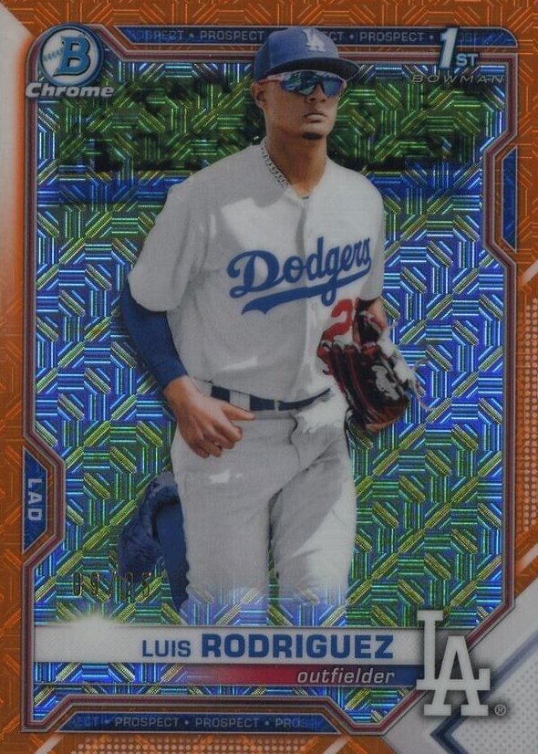 Luis Rodriguez Baseball Cards Price Guide - Sports Card Investor