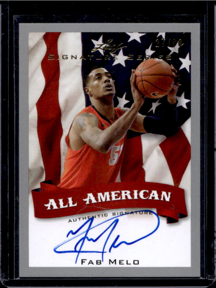 Fab Melo 2012 Leaf Signature Series #AA-FM1 All American - Silver /99 ...