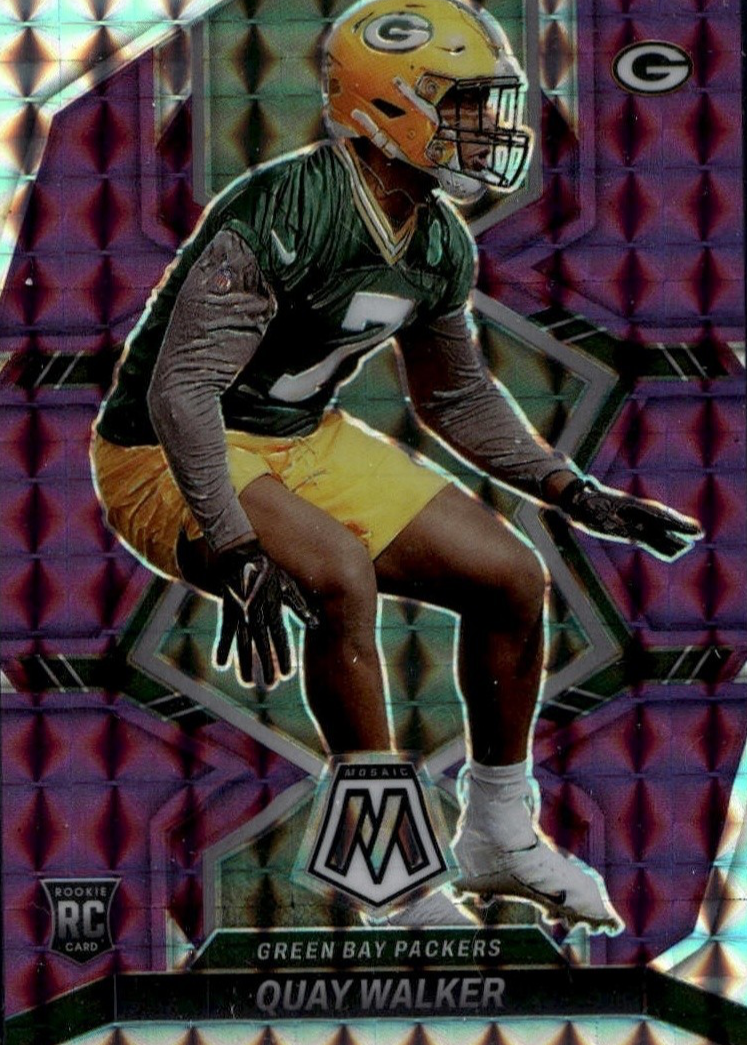 Quay Walker 2022 Mosaic #372 Purple /49 Price Guide - Sports Card Investor
