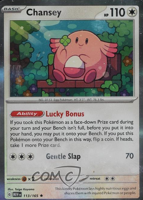 Chansey 2023 Scarlet & Violet: 151 #113/165 Holo Price Guide - Sports ...