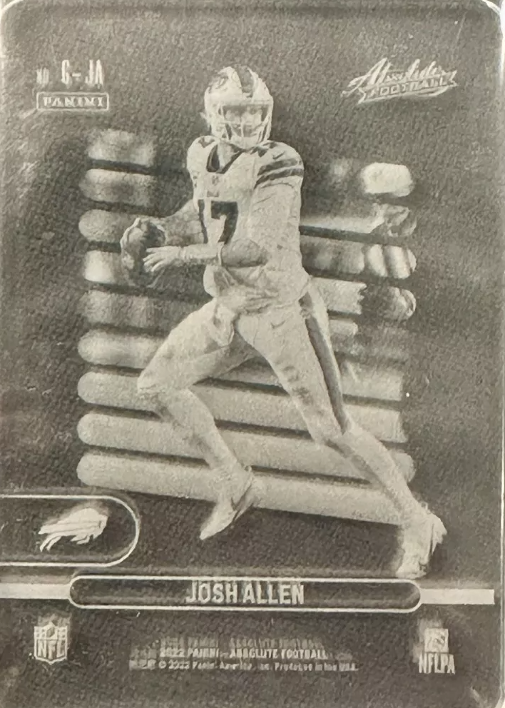 Josh Allen 2022 Absolute #G-JA Glass /(SSP) Price Guide - Sports Card ...