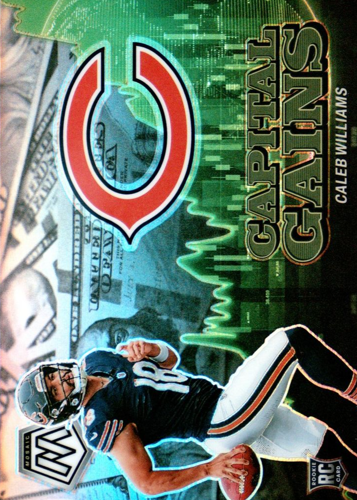 Caleb Williams 2024 Mosaic #2 Capital Gains - Silver Price Guide ...