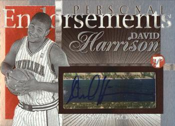 David Harrison 2004 Topps Pristine #PE-DH Personal Endorsements Price ...
