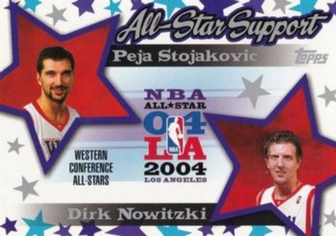 Dirk Nowitzki / Peja Stojakovic Basketball Cards Price Guide - Sports ...