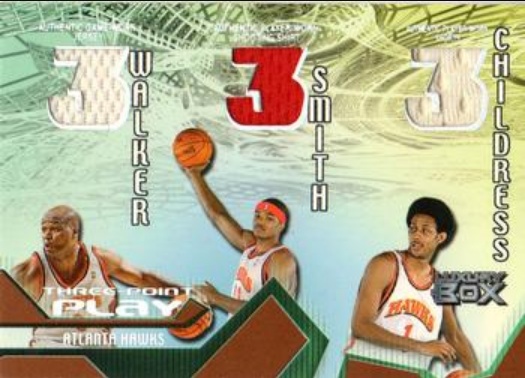 Antoine Walker / Josh Childress / Josh Smith 2004 Topps Luxury Box #TPP ...