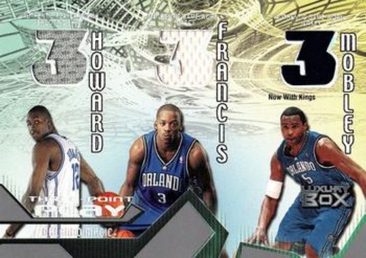 Cuttino Mobley / Dwight Howard / Steve Francis 2004 Topps Luxury Box # ...