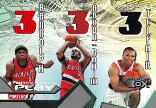 Sebastian Telfair / Shareef Abdur-Rahim / Zach Randolph 2004 Topps ...