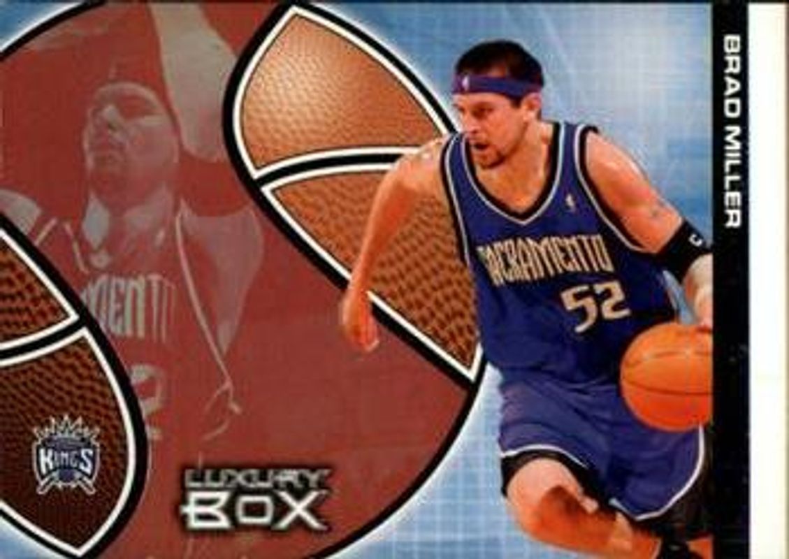 Brad Miller (NBA) 2004 Topps Luxury Box #37 Season Tickets Price Guide ...