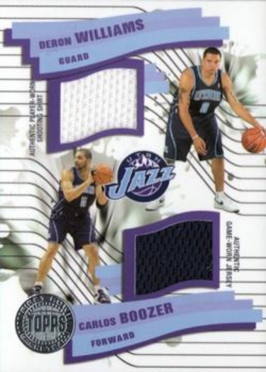Carlos Boozer / Deron Williams Basketball Cards Price Guide - Sports ...