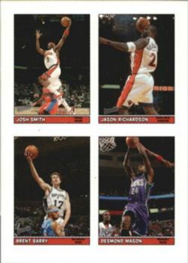 Brent Barry / Desmond Mason / Jason Richardson / Josh Smith Basketball ...