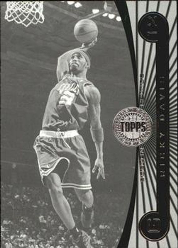 Ricky Davis 2005 Topps First Row #100 Black & White /225 Price Guide ...
