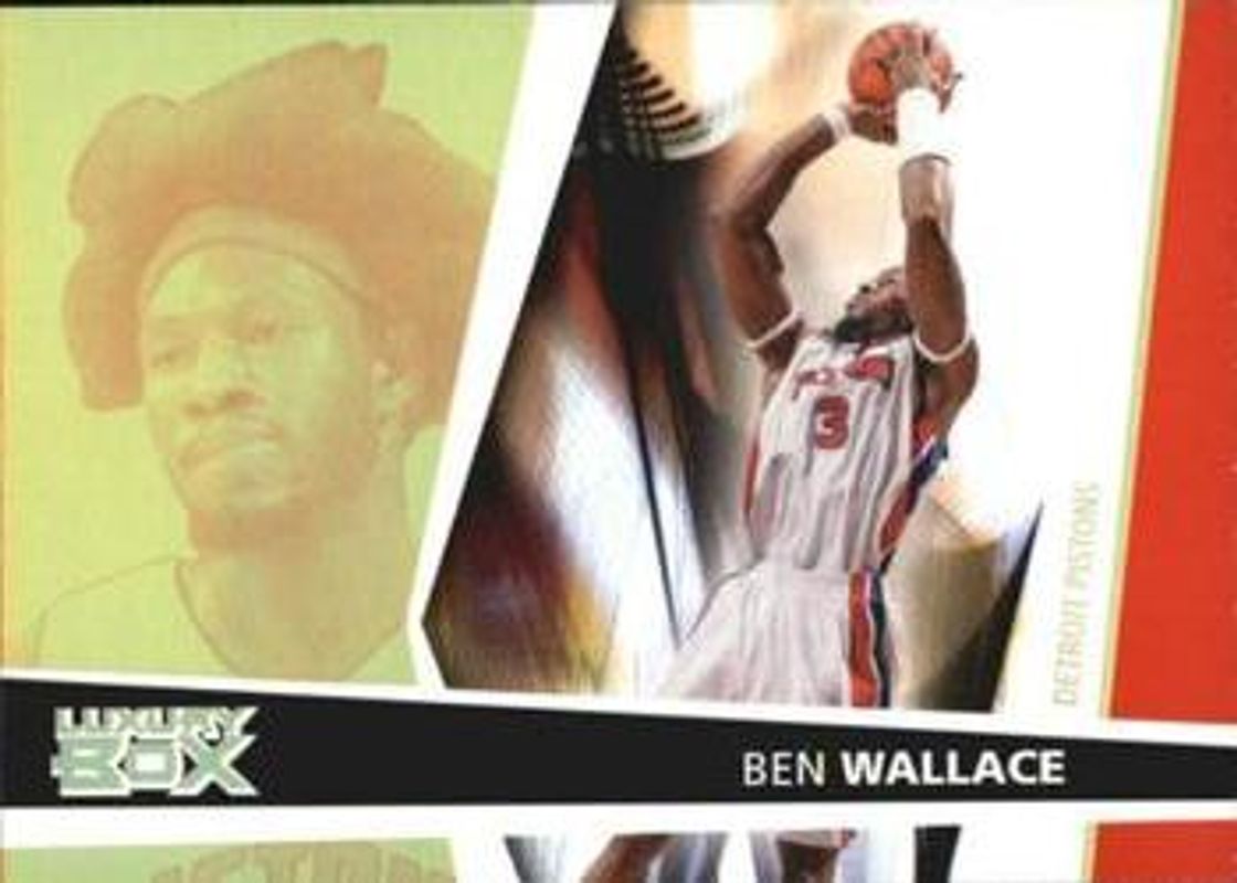 Ben Wallace 2005 Topps Luxury Box #70 Loge Level /200 Price Guide ...