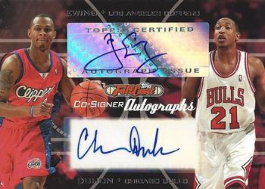 Chris Duhon / Daniel Ewing 2006 Topps Full Court #CS-18 Co Signers ...