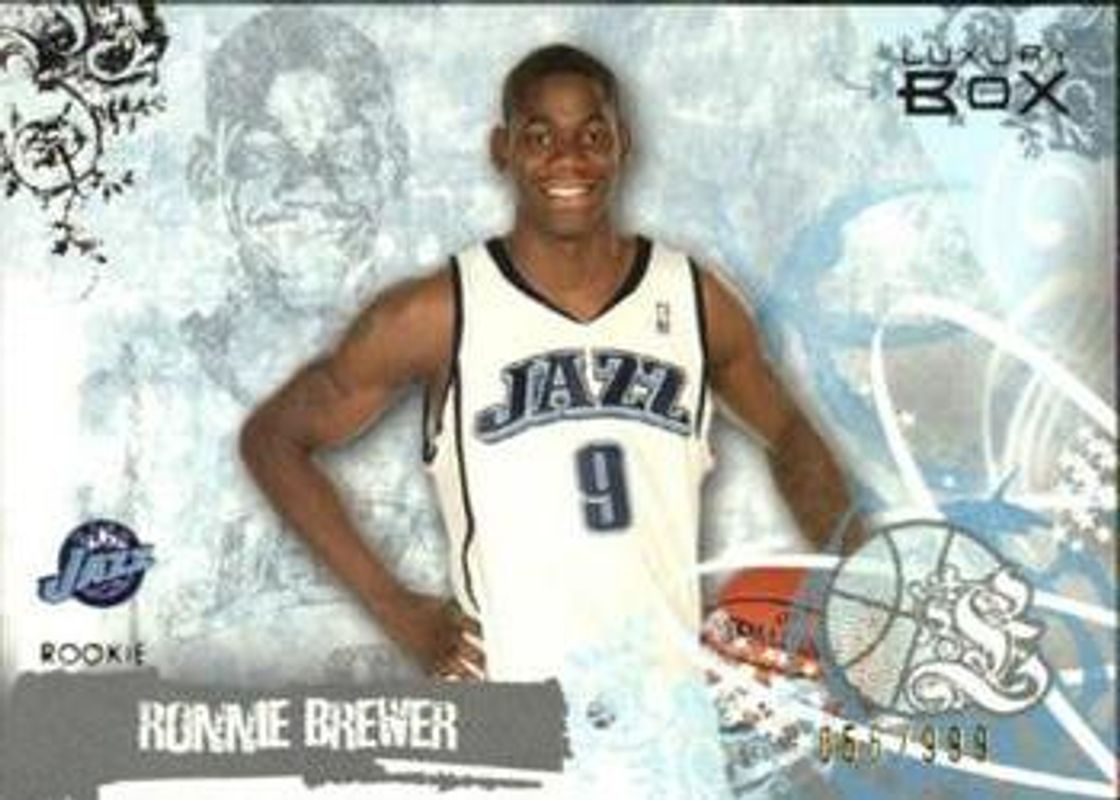 Ronnie Brewer 2006 Topps Luxury Box #93 Base /999 Price Guide - Sports ...