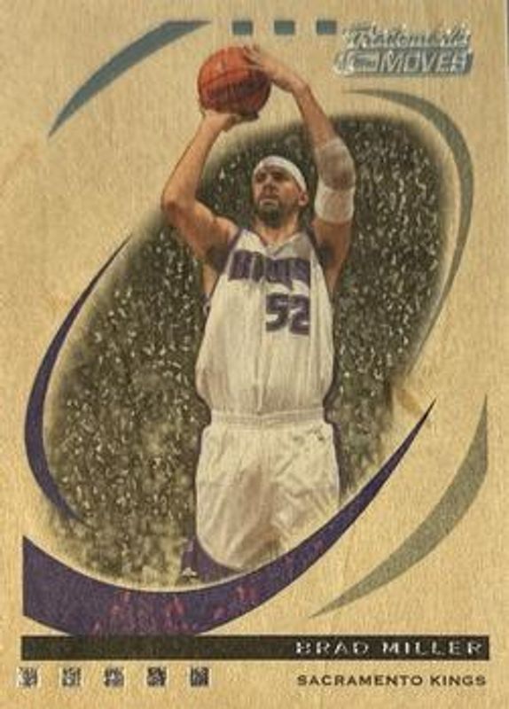 Brad Miller (NBA) 2006 Topps Trademark Moves #78 Wood /19 Price Guide ...