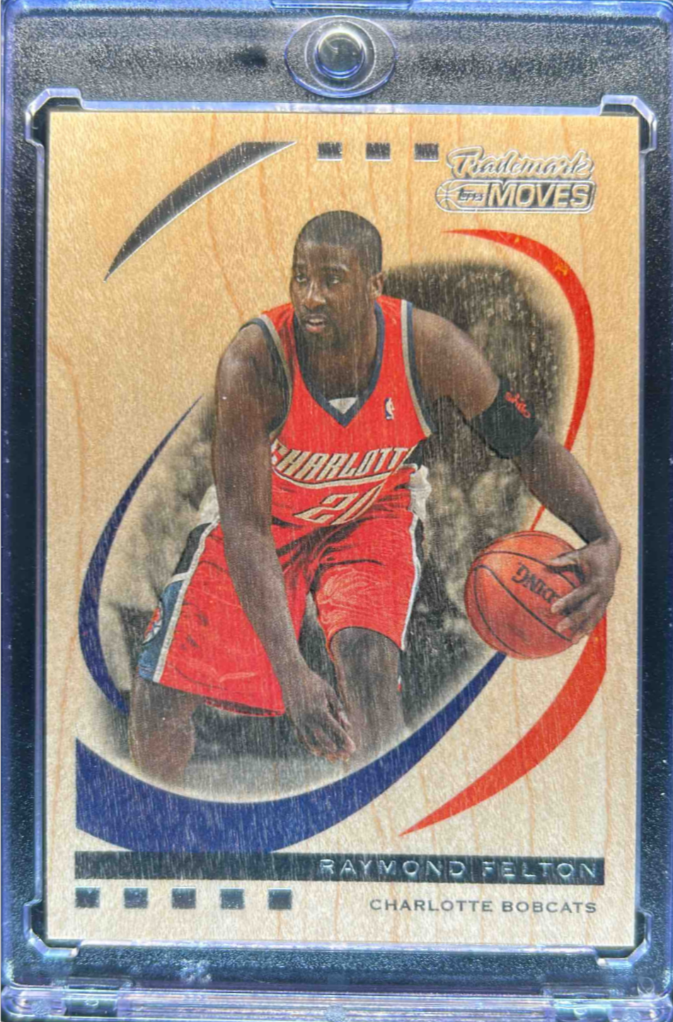 Raymond Felton 2006 Topps Trademark Moves #3 Wood /19 Price Guide ...