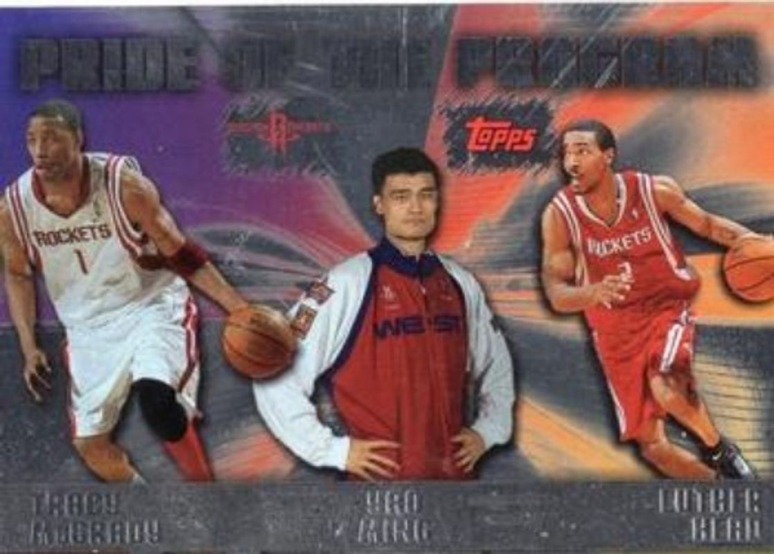 Luther Head / Tracy McGrady / Yao Ming 2006 Topps #PP8 Pride of the Program Price Guide - Sports ...
