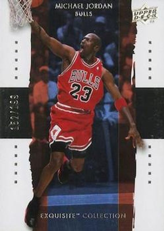 Michael Jordan 2009 Upper Deck Exquisite Collection #23 Base /199 Price ...