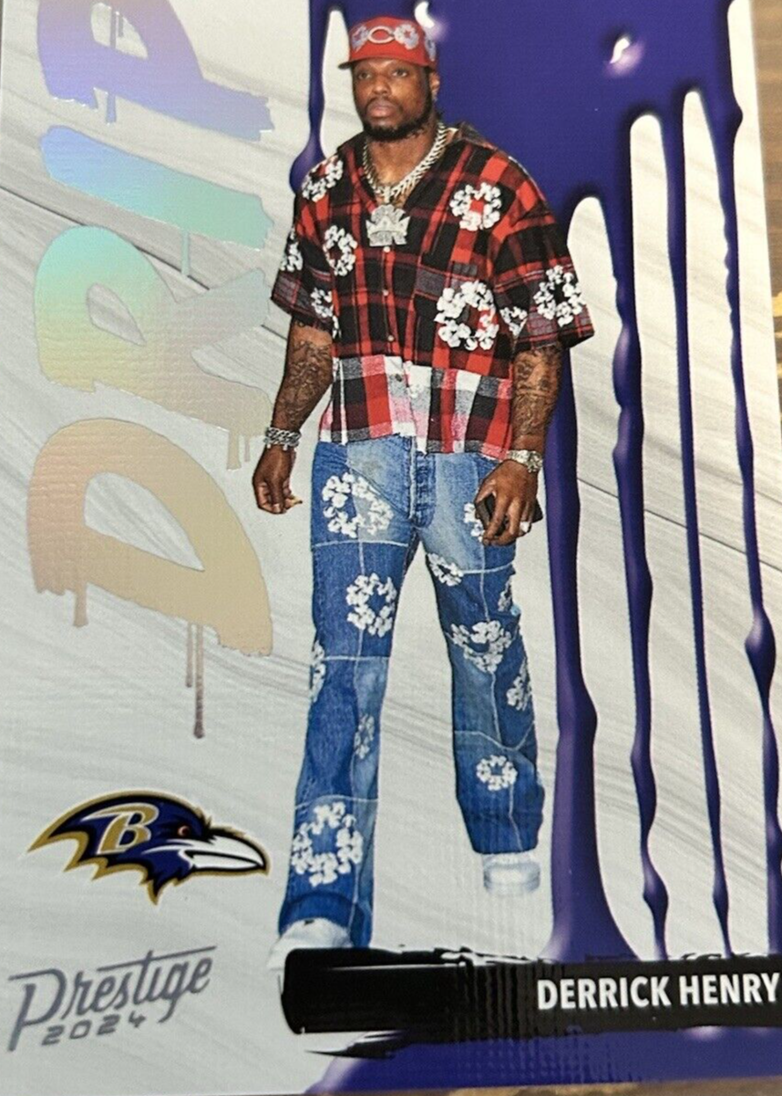 Derrick Henry 2024 Prestige #D-DHY NFL Drip /(SSP) Price Guide - Sports ...