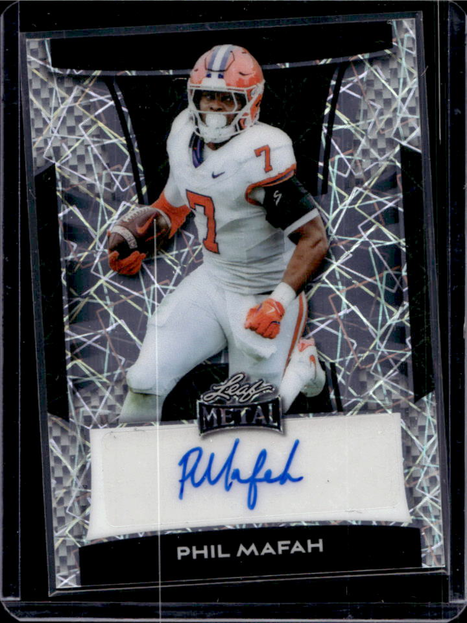 Phil Mafah 2025 Leaf Metal #BA-PM1 Autographs - Laser Silver Price ...