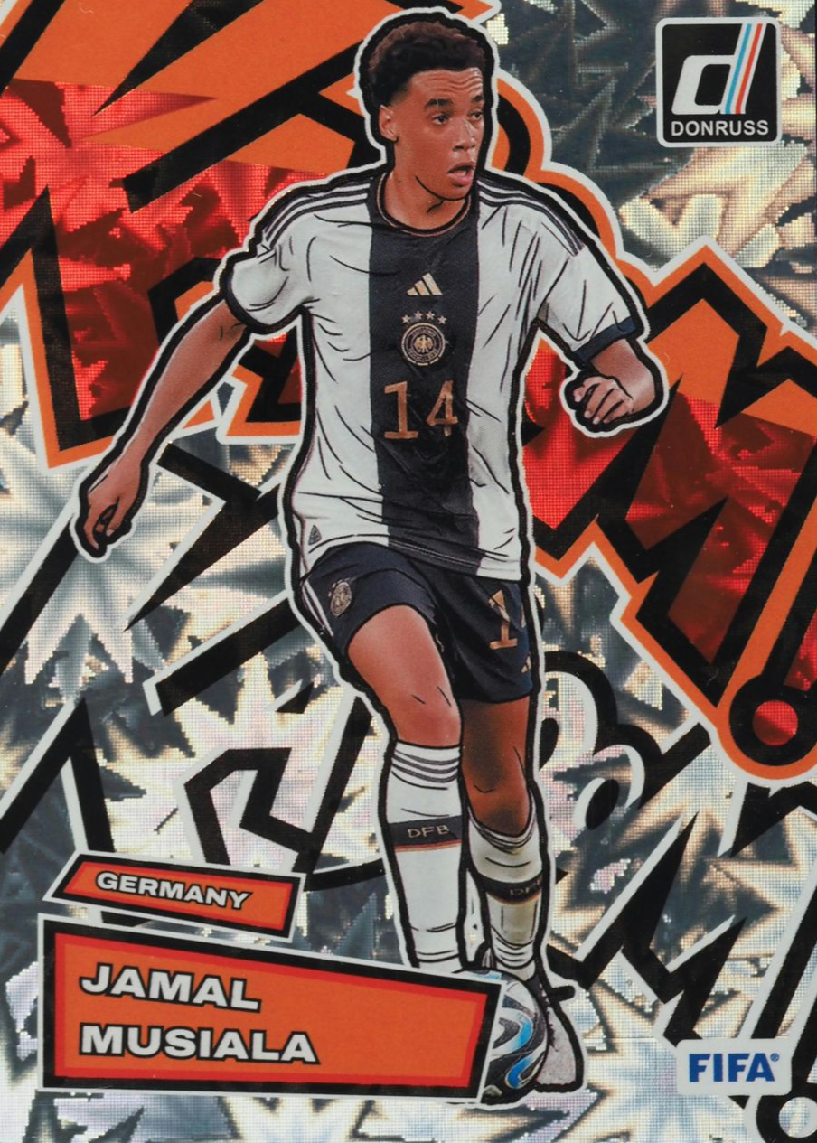 Jamal Musiala 2023 Donruss #6 Kaboom! /(SSP) Price Guide - Sports Card ...