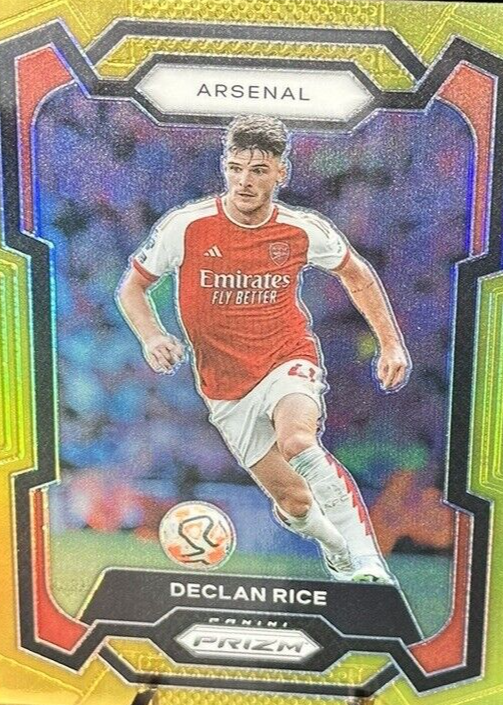 Declan Rice 2023 Prizm Premier League #23 Gold /10 Price Guide - Sports ...