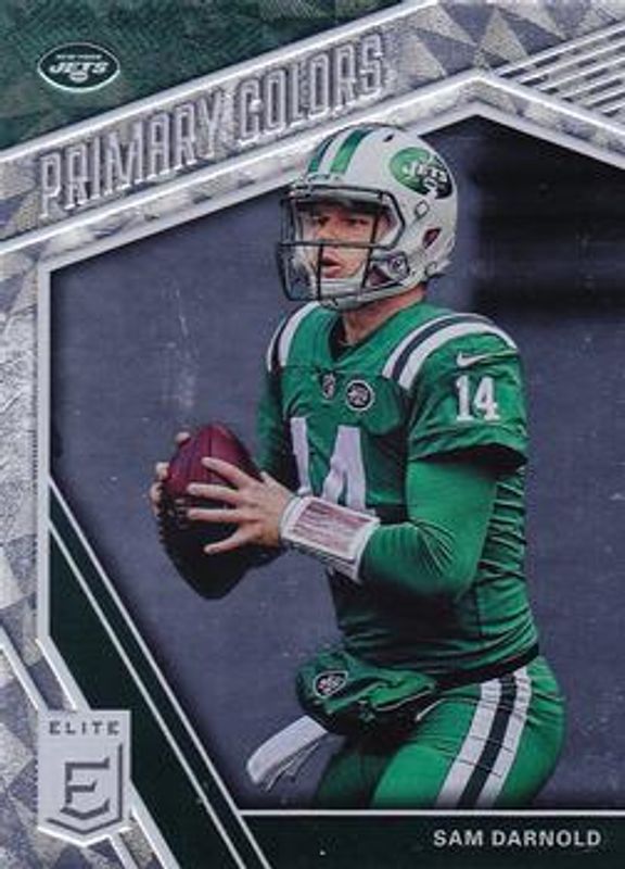 Sam Darnold 2019 Elite #PC-5 Primary Colors /299 Price Guide - Sports ...