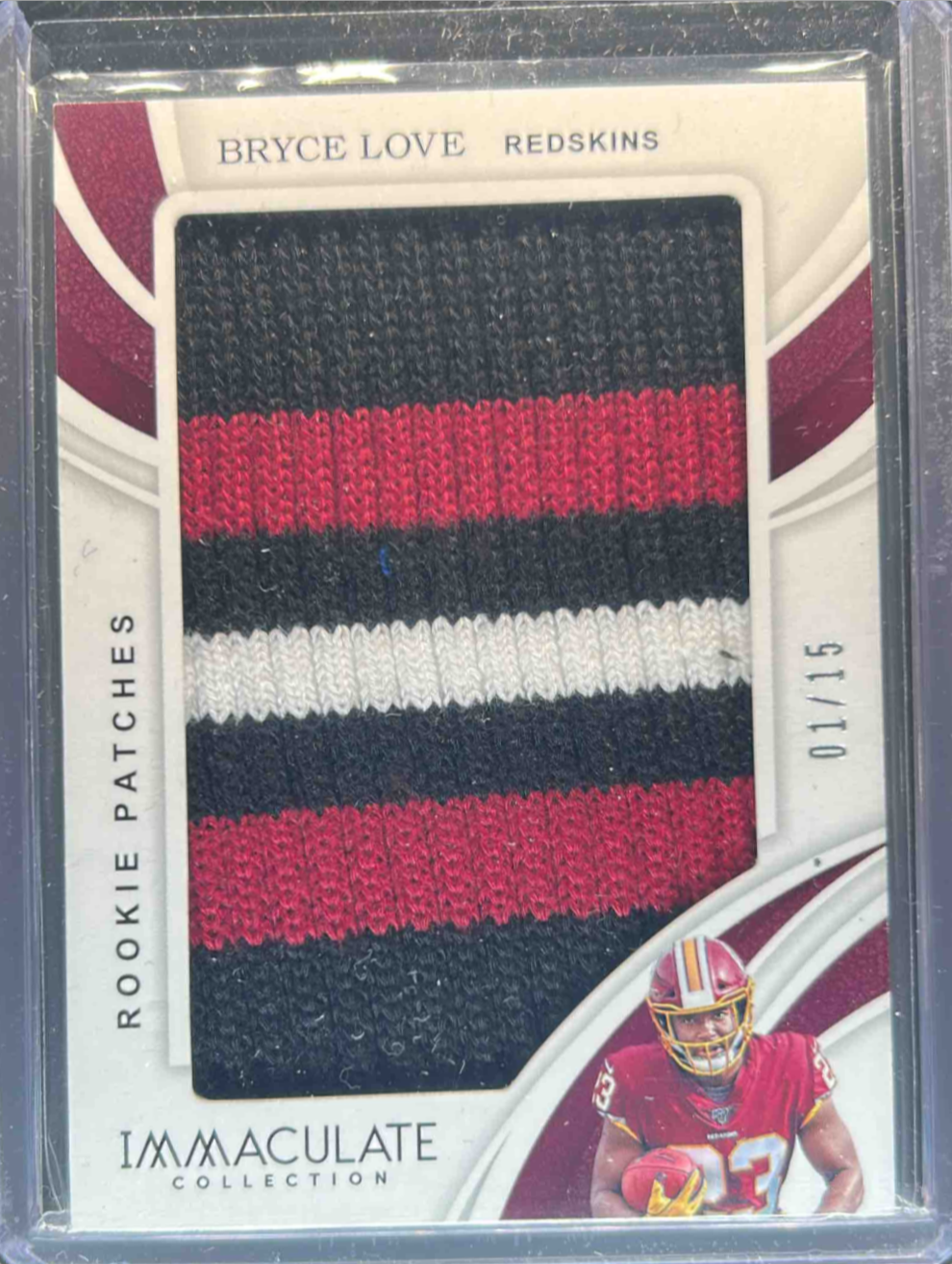 Bryce Love 2019 Immaculate #RL-26 Immaculate Rookie Patches /15 Price ...