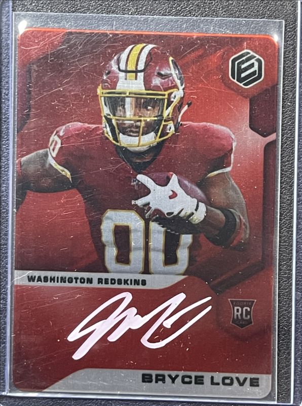 Bryce Love 2019 Elements #192 RPS Rookie Red Signatures /25 Price Guide ...