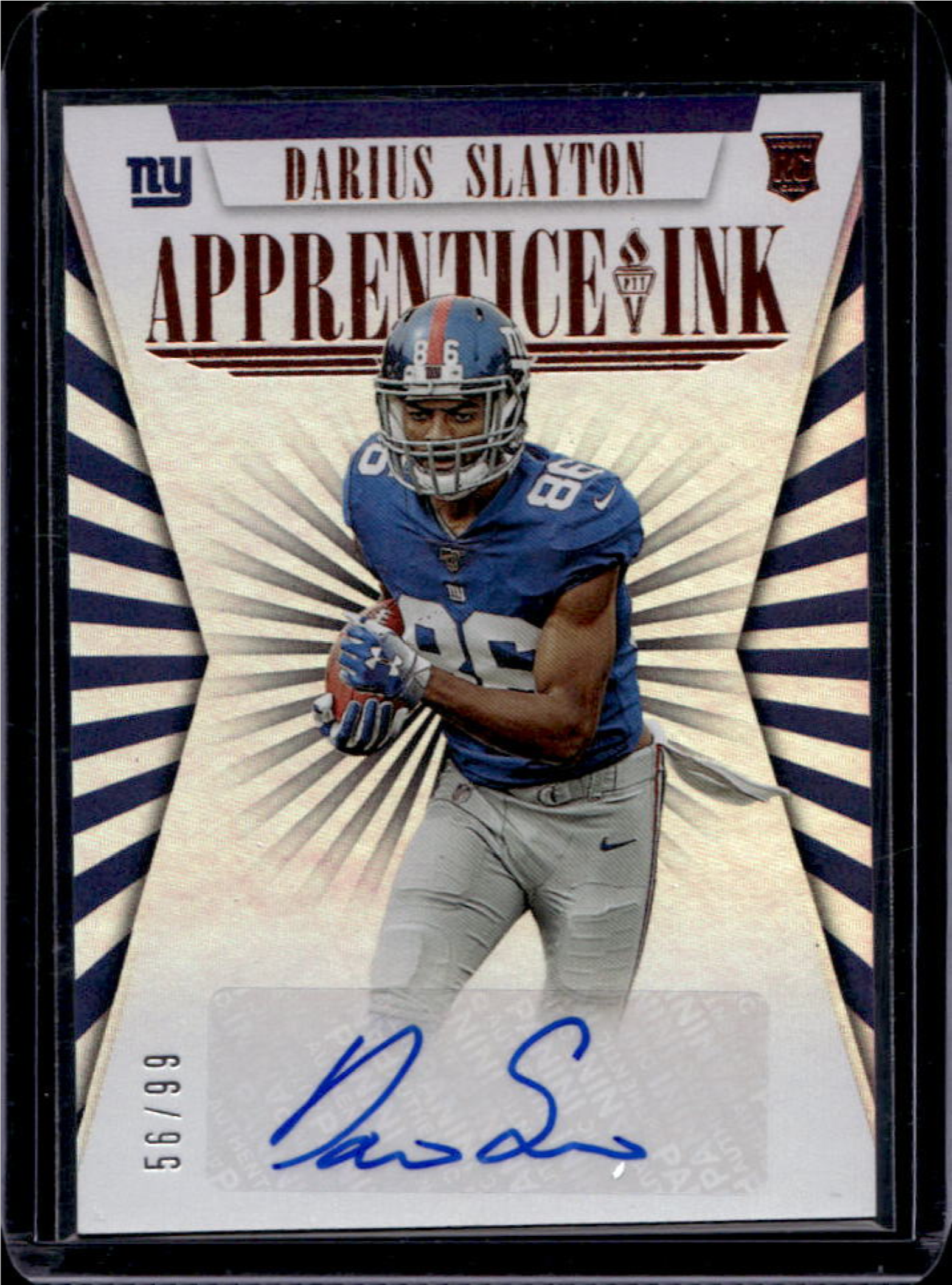 Darius Slayton 2019 Passing The Torch #AI-DSL Apprentice Ink /25 Price ...