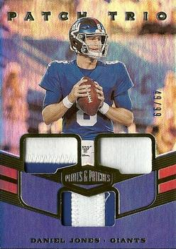 Daniel Jones 2019 Plates & Patches #PT-DJO Patch Trio /99 Price Guide ...