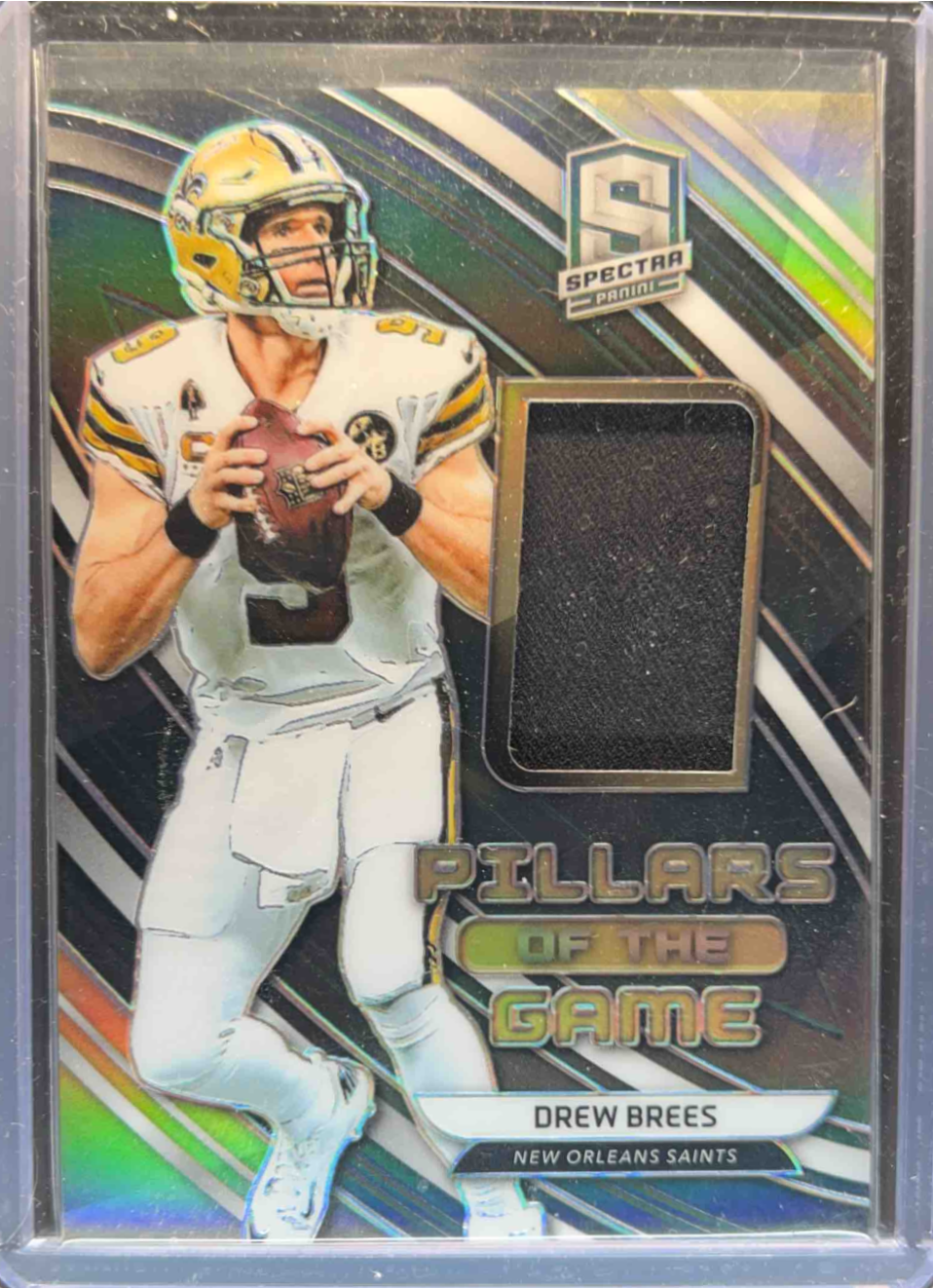 Drew Brees 2019 Spectra #PG-4 Pillars of the Game /199 Price Guide ...