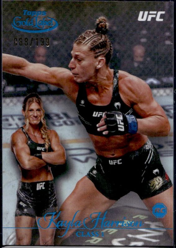 Kayla Harrison 2024 Topps Gold Label UFC #83 Class 1 - Blue /199 Price ...
