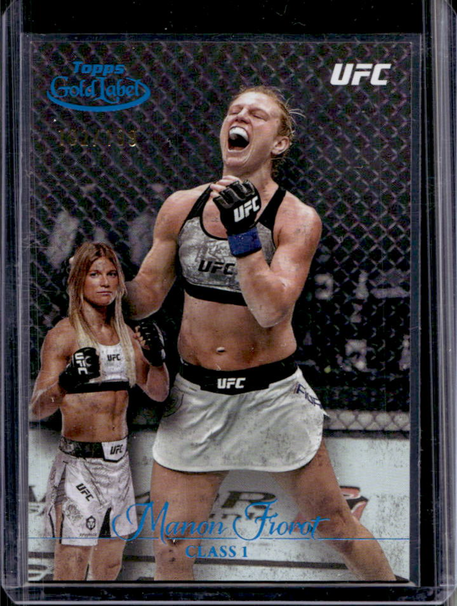 Manon Fiorot 2024 Topps Gold Label UFC #85 Class 1 - Blue /199 Price ...