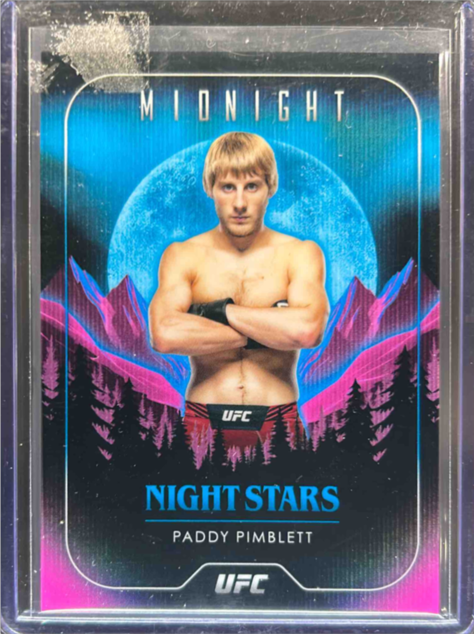 Paddy Pimblett 2024 Topps Midnight UFC #NS-26 Night Stars Price Guide ...